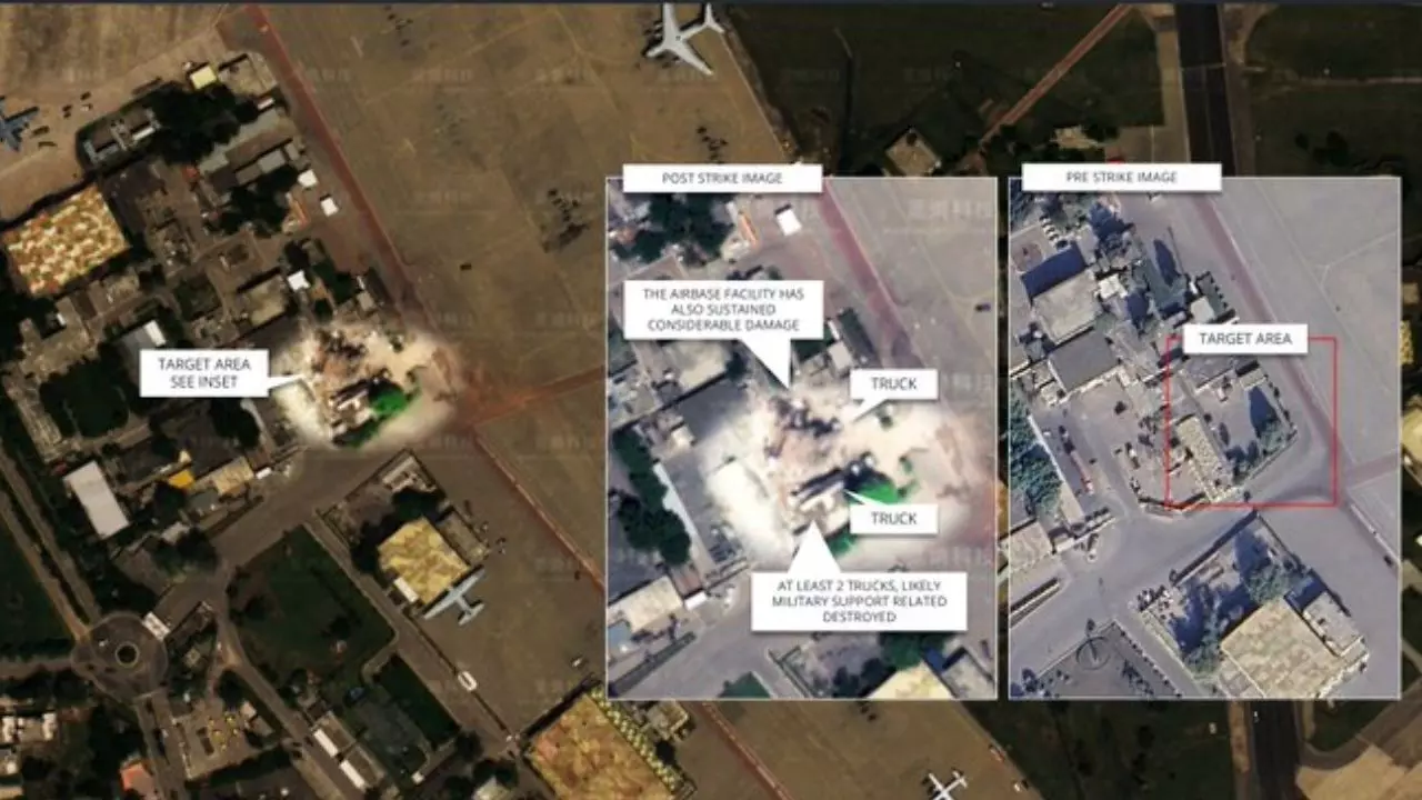 रनवे से राख तक : भारतीय वायुसेना का प्रचंड प्रहार, पाक हवाई ठिकाने ध्वस्त... देखिए तस्वीरें ...